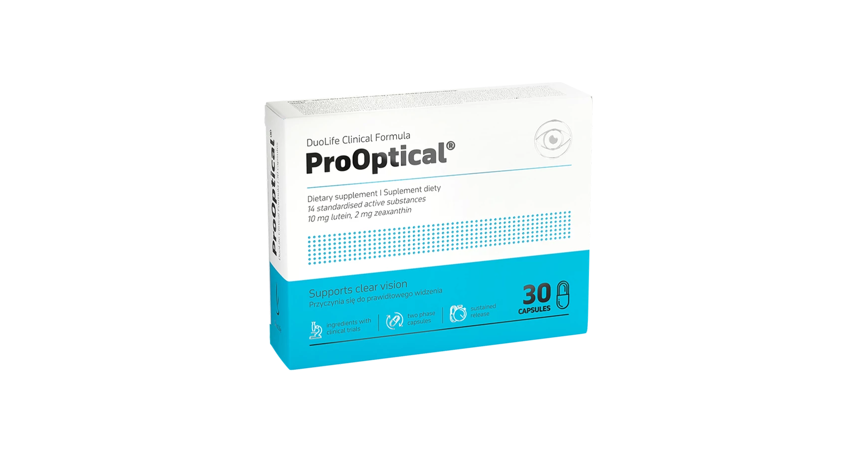 ProOptical különleges szemvitamin komplex a látás tartós egészségéért.